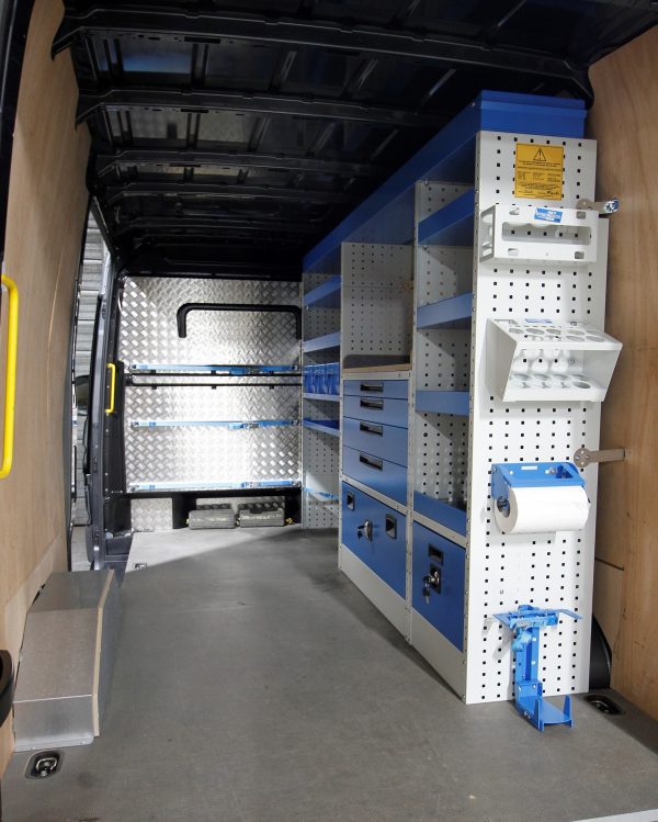 Volkswagen Crafter Racking Engineering | Van Racking Solutions