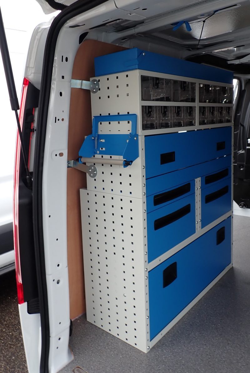 Ford Custom Van Racking | Van Racking Solutions