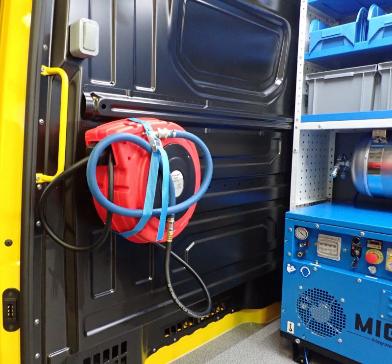 MAN TGE Van Racking for Recovery | Van Racking Solutions