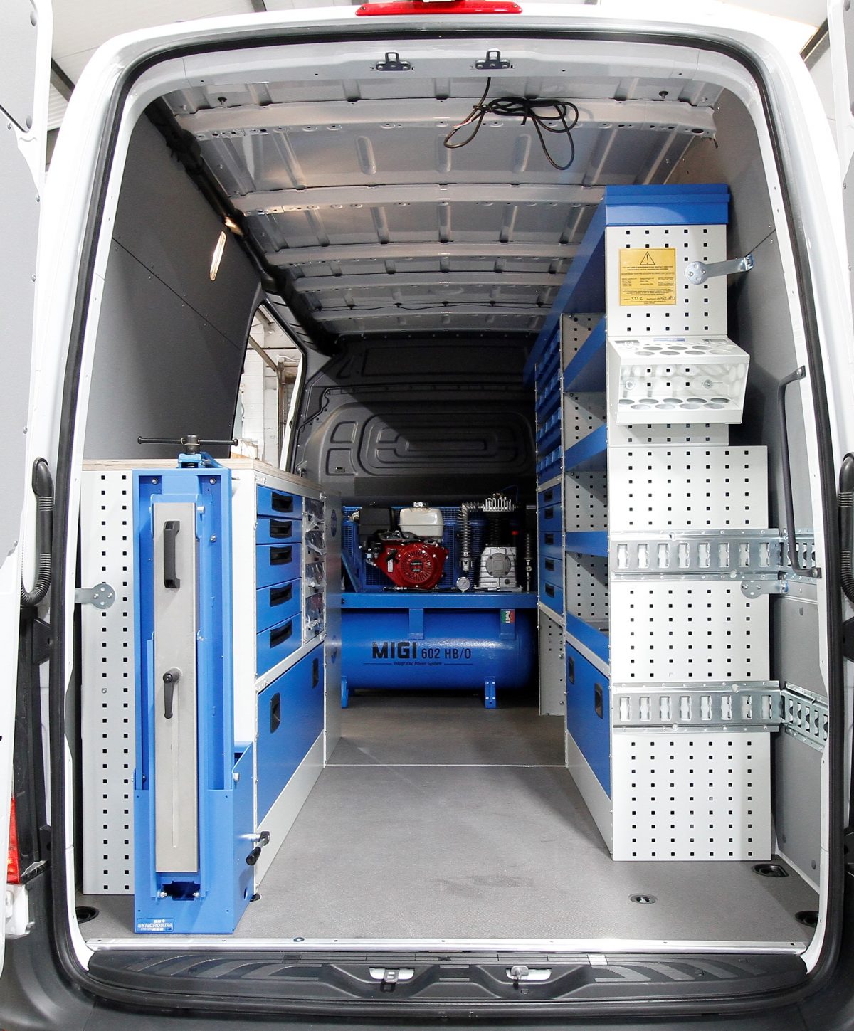 Mercedes Sprinter Racking for Engineering | Van Racking Solutions