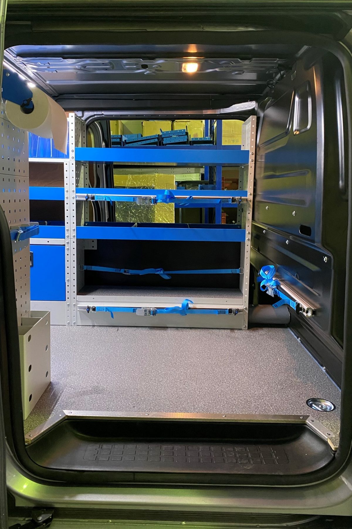 Vauxhall Vivaro Plumbing Heating Racking | Van Racking Solutions