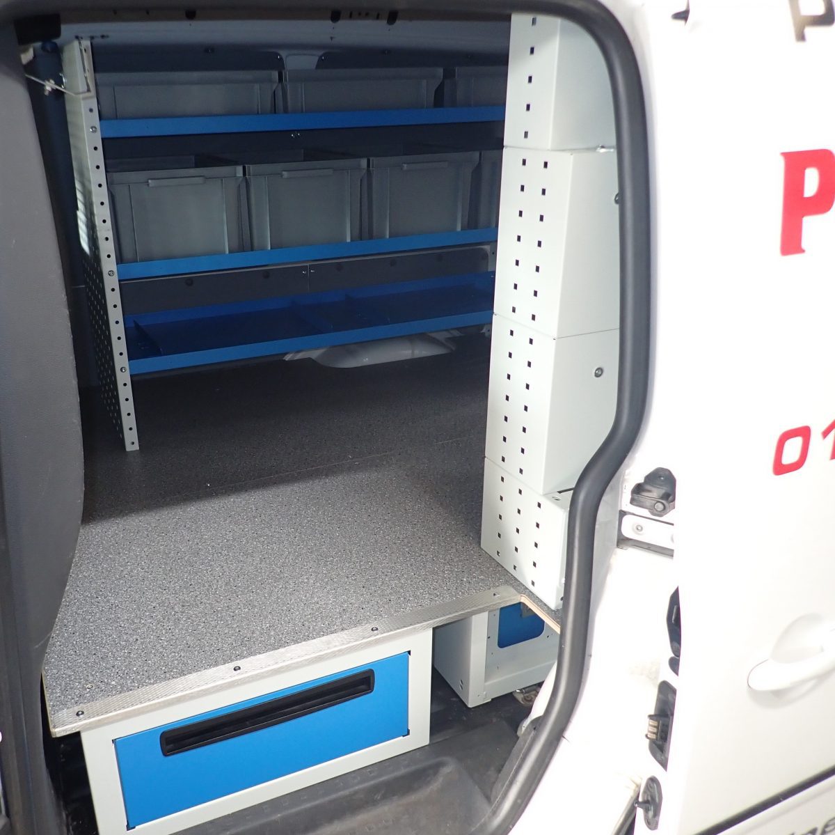 Volkswagen Caddy Van Racking Heating Engineer | Van Racking Solutions