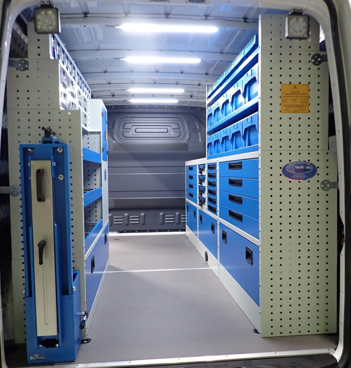 Mercedes Sprinter Van Racking | Van Racking Solutions