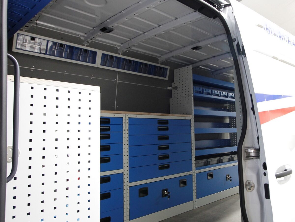 Mercedes Sprinter Roadside Recovery Racking | Van Racking Solutions