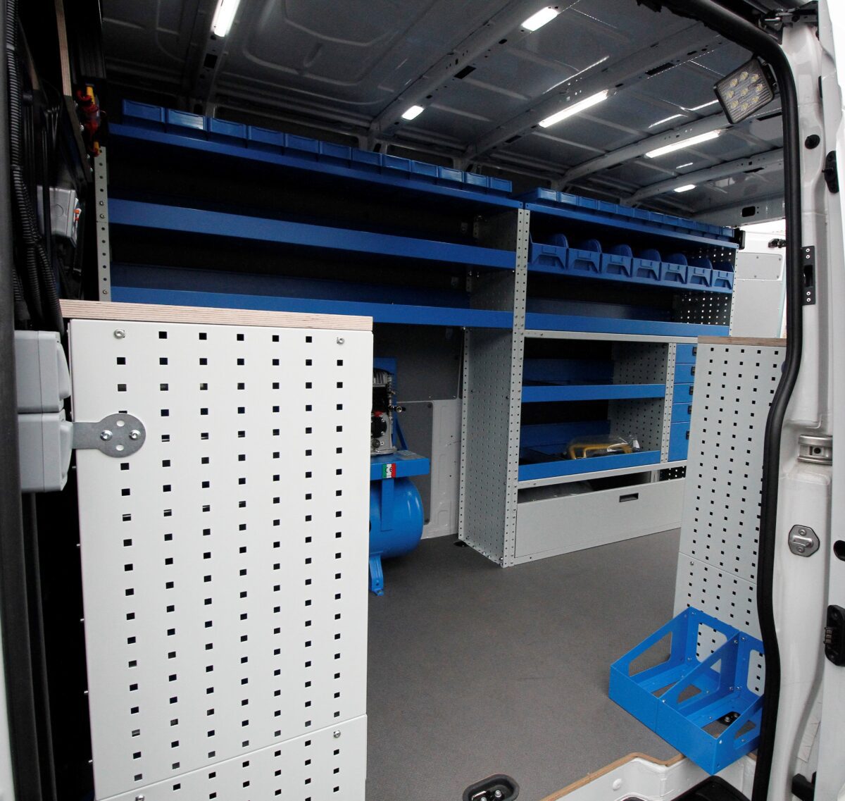 MAN Van Storage Racking System | Van Racking Solutions