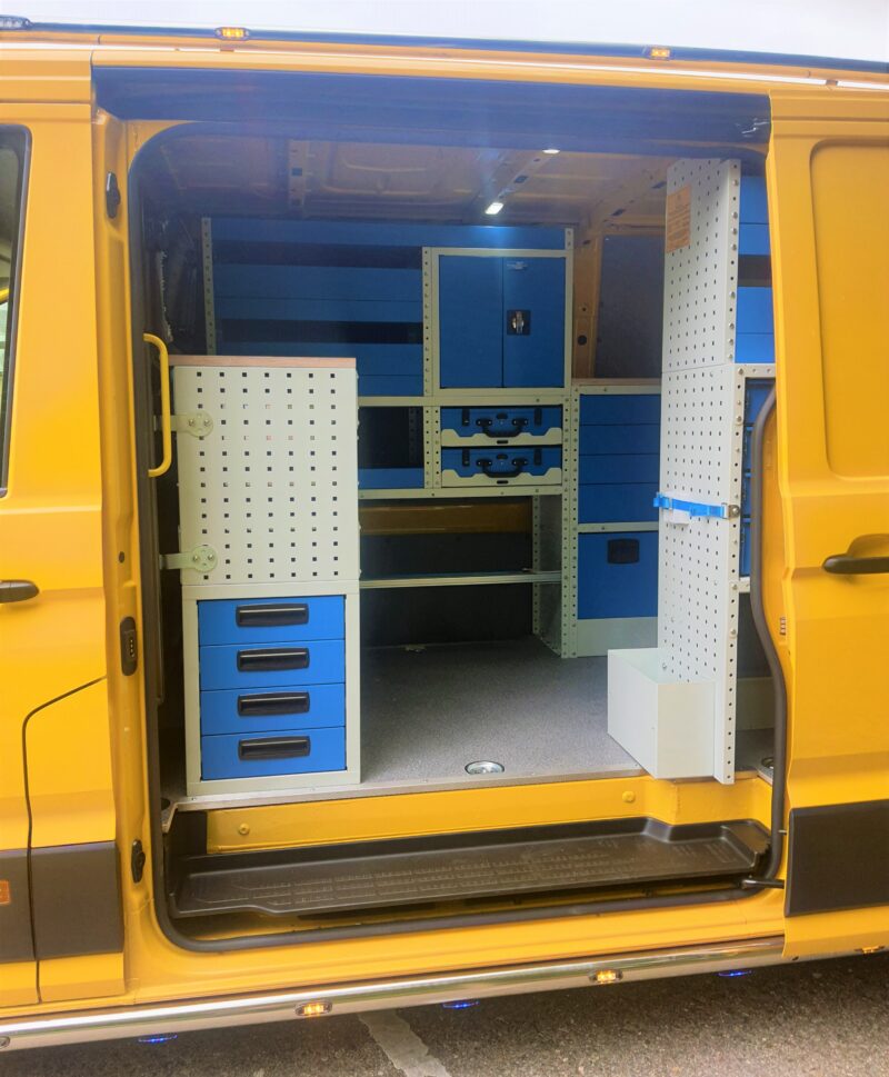 MAN Roadside Assist Van Racking | Van Racking Solutions