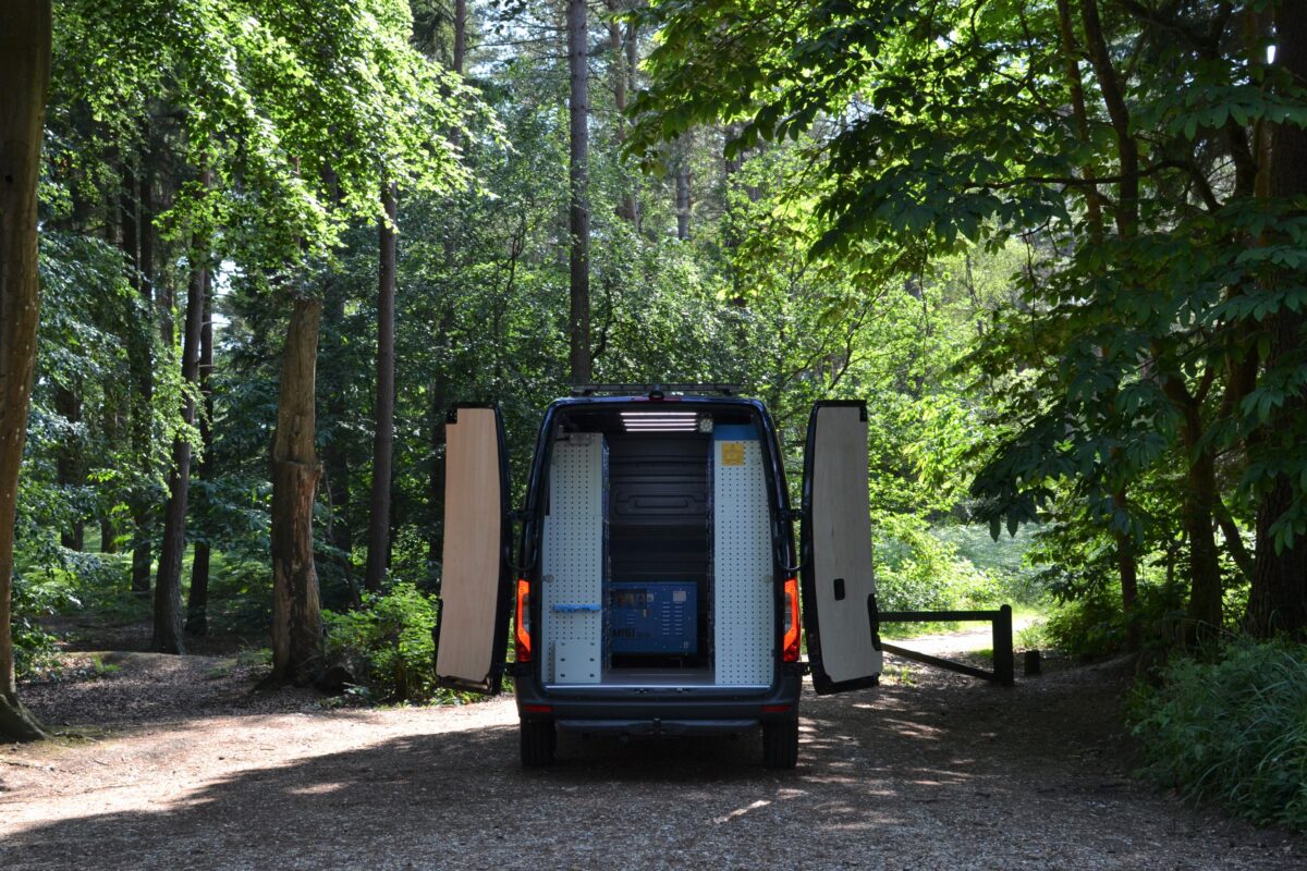 Mercedes Sprinter Racking Breakdown Van | Van Racking Solutions
