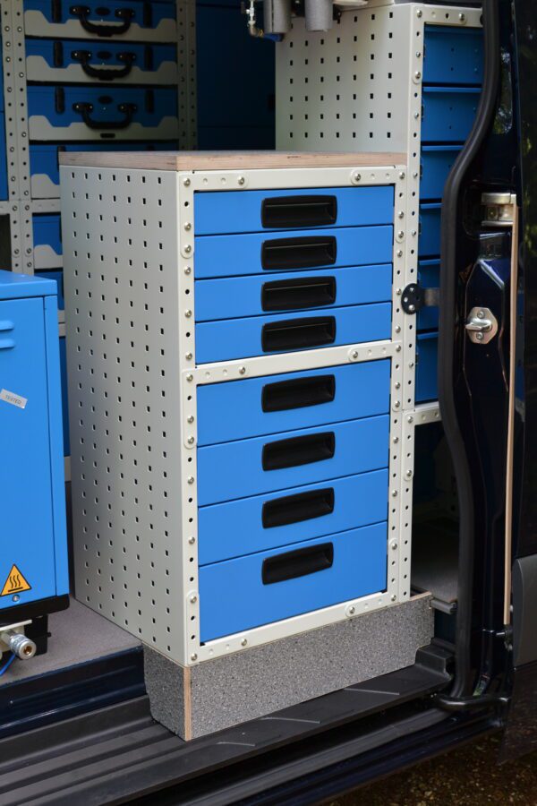 Mercedes Sprinter Racking Breakdown Van | Van Racking Solutions