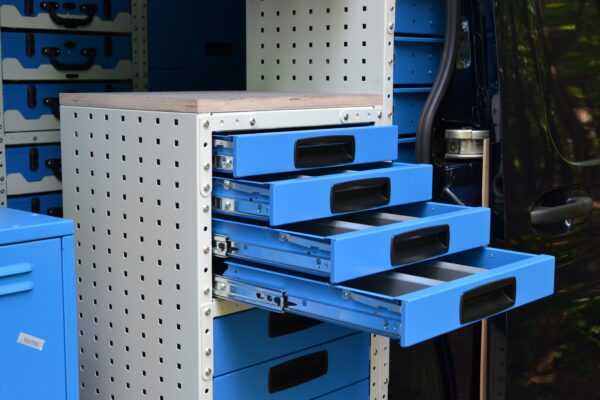 Mercedes Sprinter Racking Breakdown Van | Van Racking Solutions