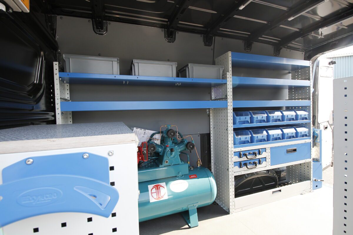 VW Crafter Modular Racking | Van Racking Solutions