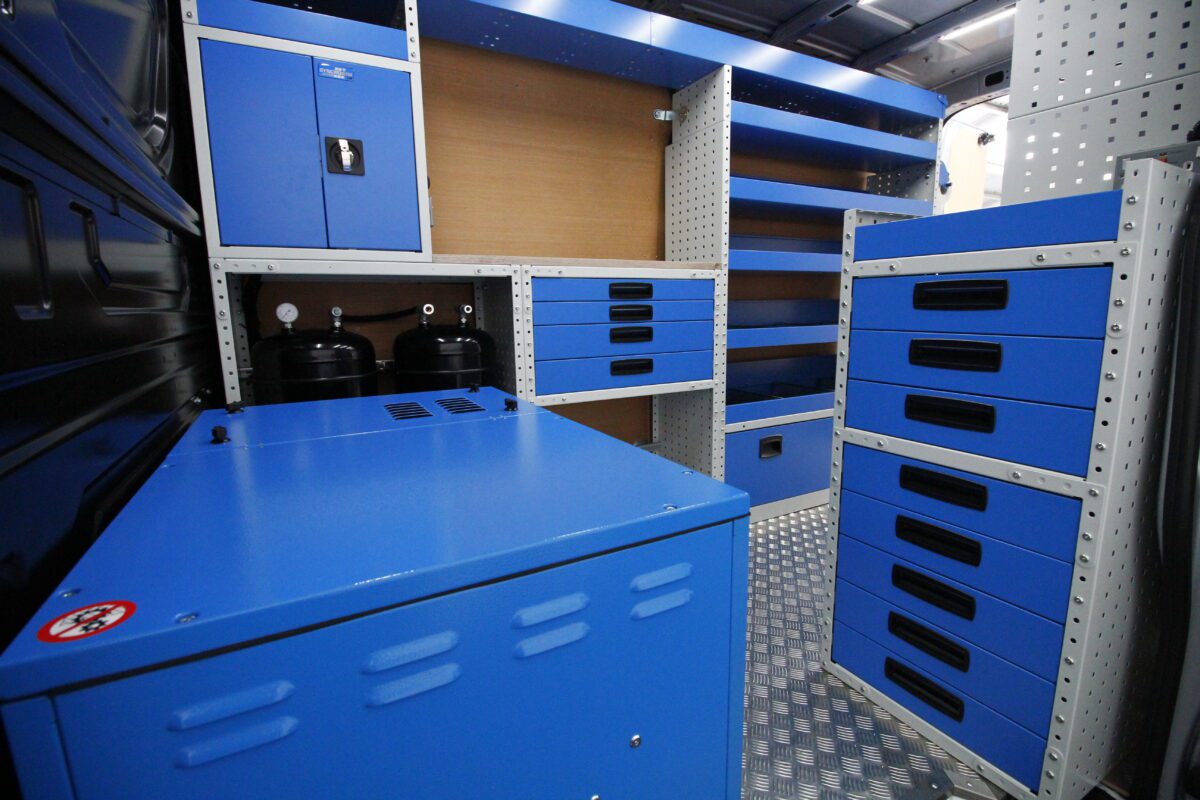 MAN Modular Van Racking | Van Racking Solutions