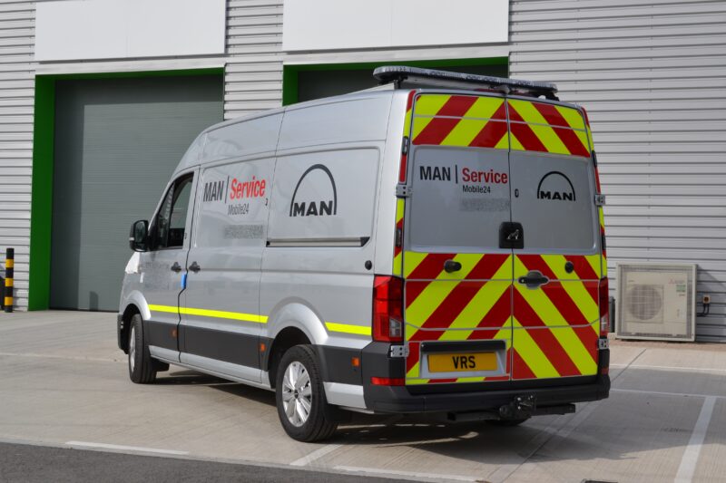 MAN Service Van Racking System | Van Racking Solutions