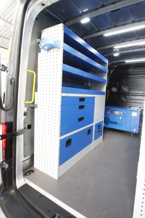 Racking Install for Service Van | Van Racking Solutions