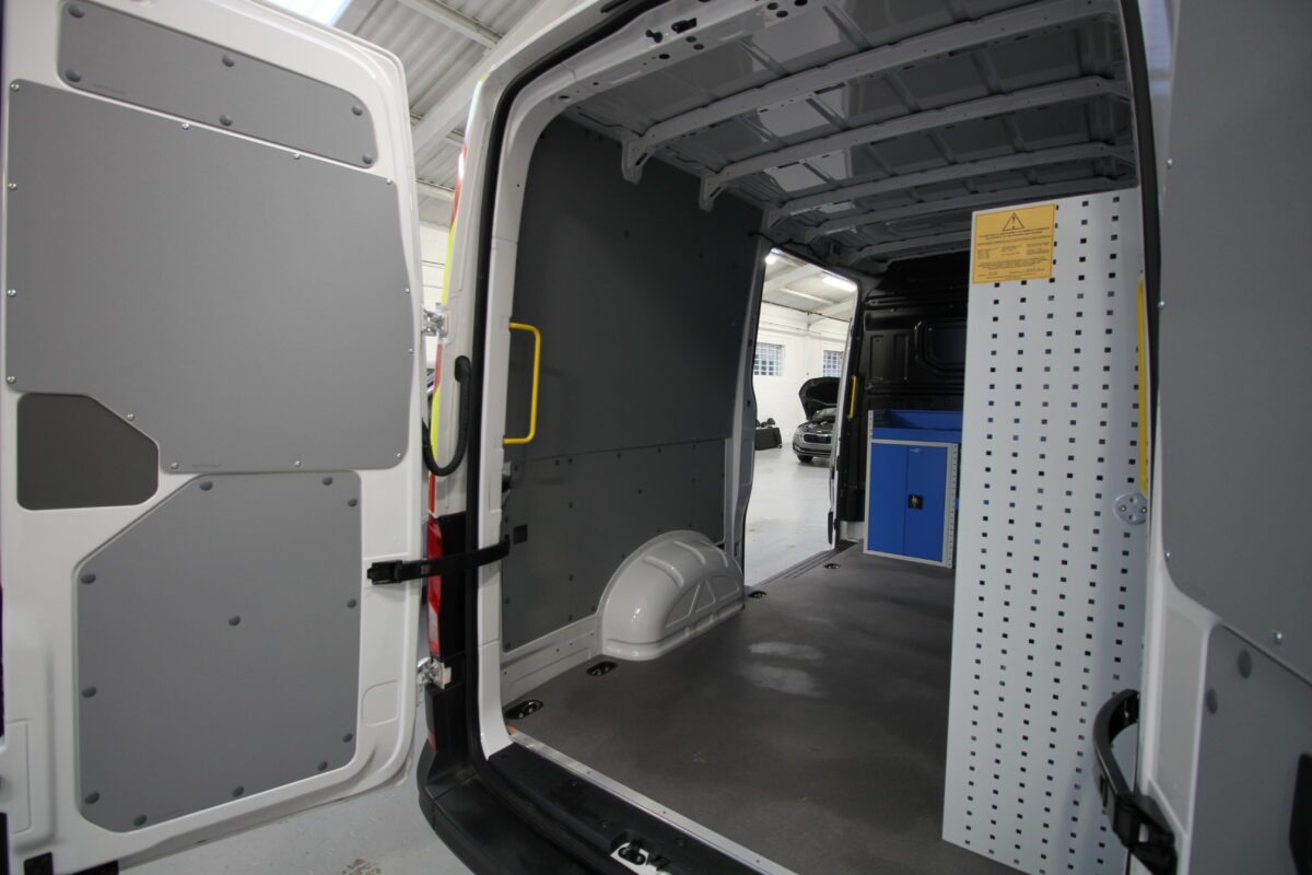 VW Crafter Racking System | Van Racking Solutions